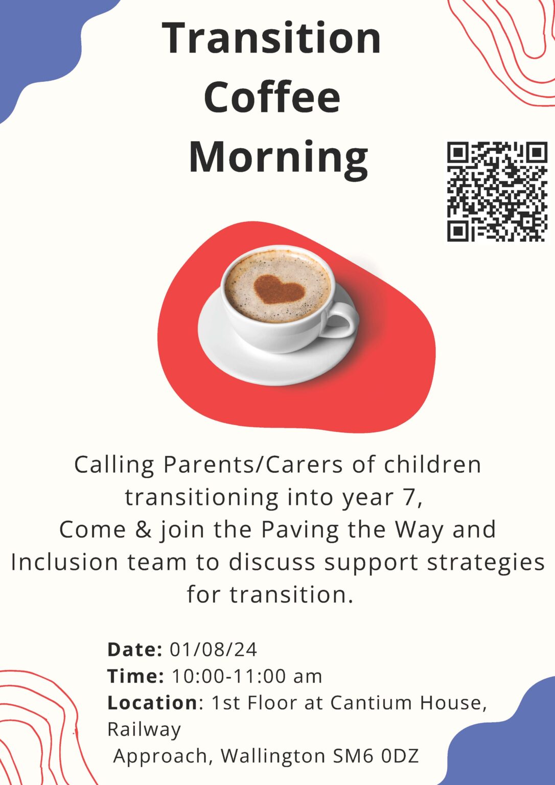 Transition to Year 7 Coffee Morning – Cognus